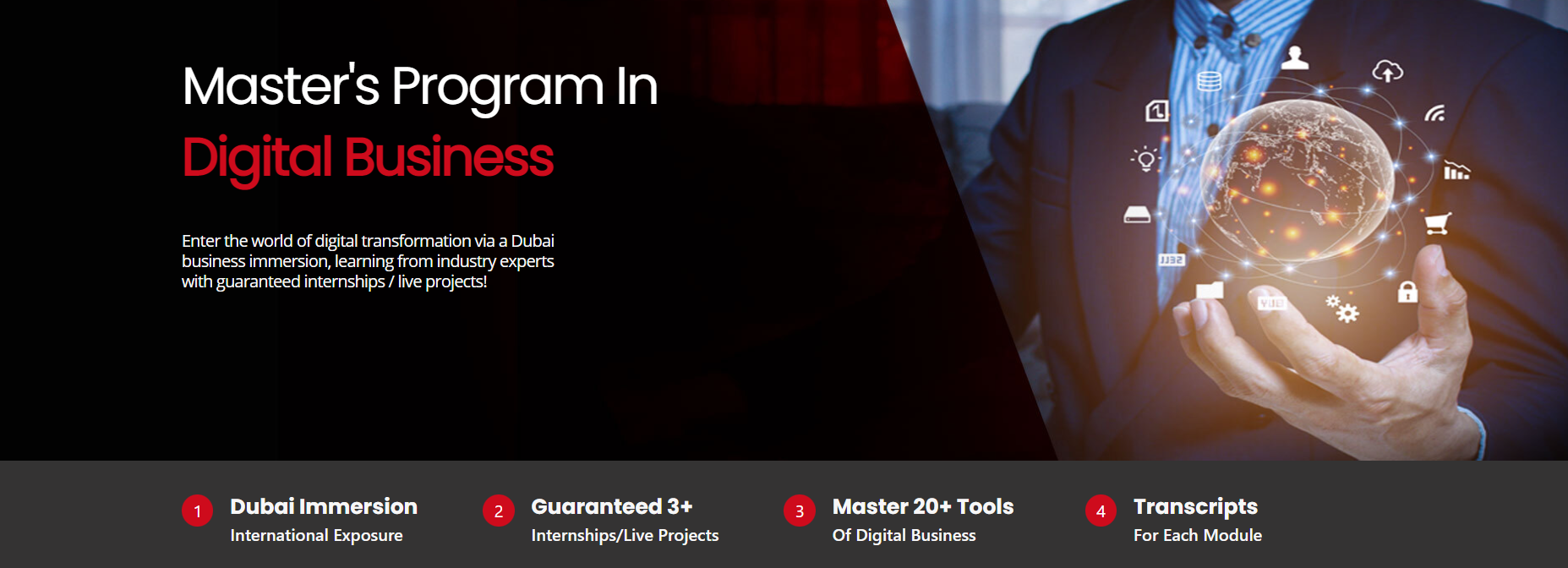 Master's Certificate Program In Digital Business | Enter The World Of ...